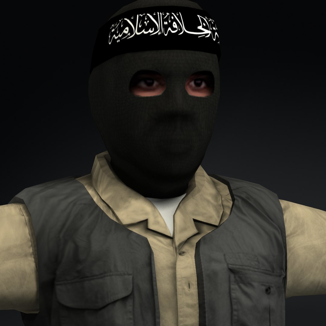 Isis Insurgent Fighter 3d Model