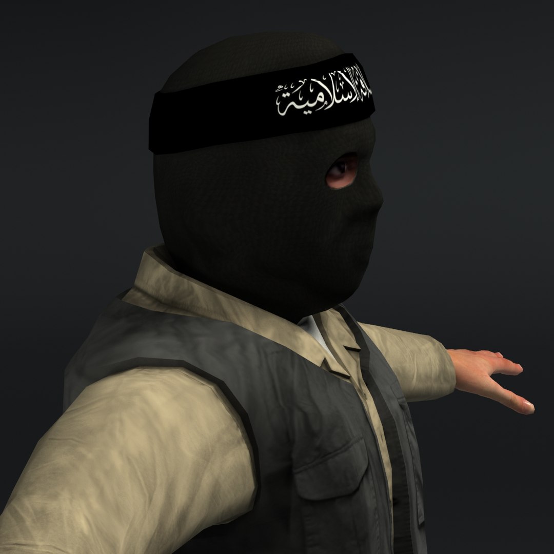 Isis Insurgent Fighter 3d Model