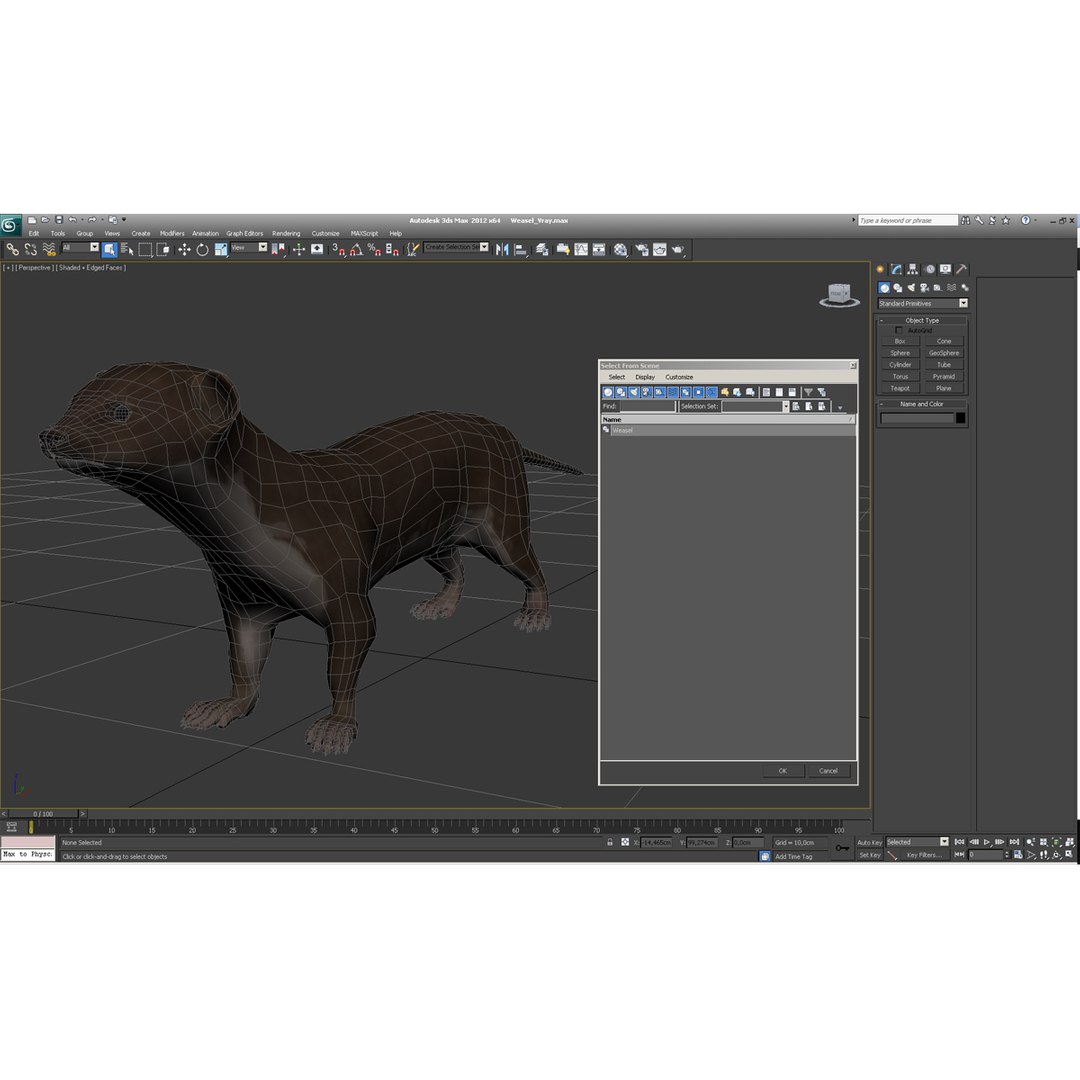 weasel 3d max