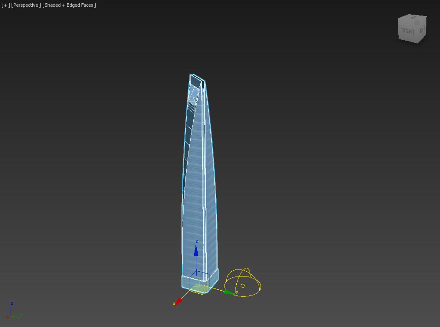 Shanghai World Financial Center 3d Model