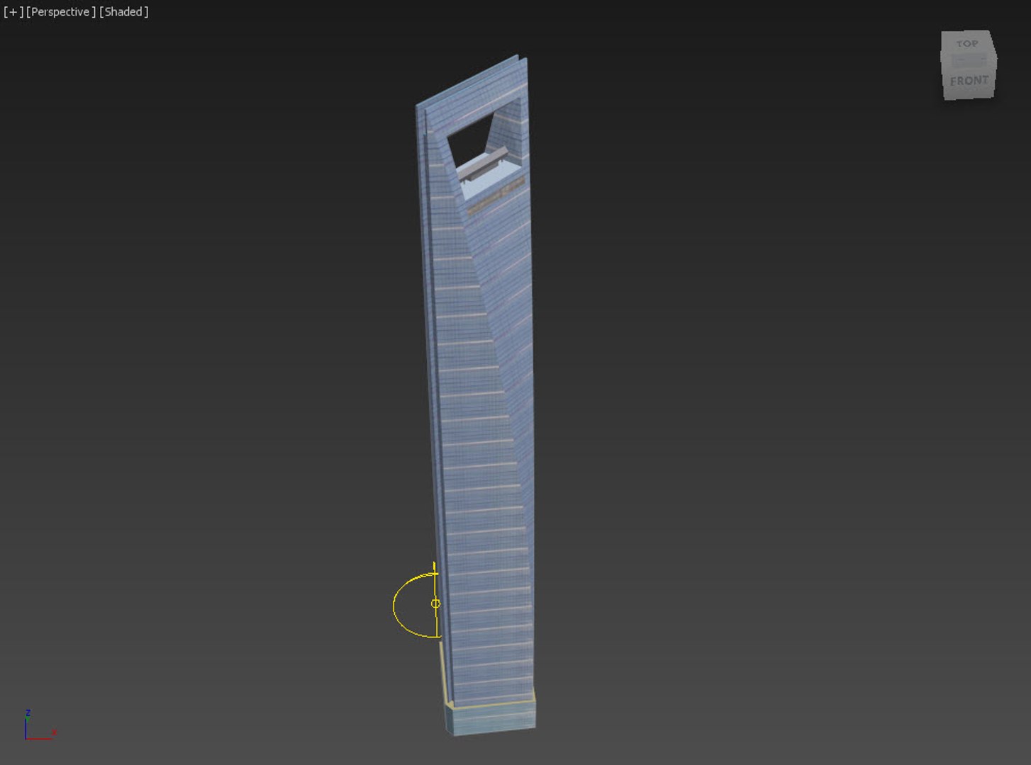 Shanghai World Financial Center 3d Model