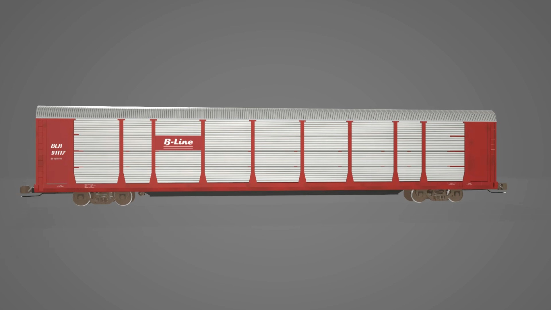 3D Train Car - Automobile Carrier Model - TurboSquid 2248346