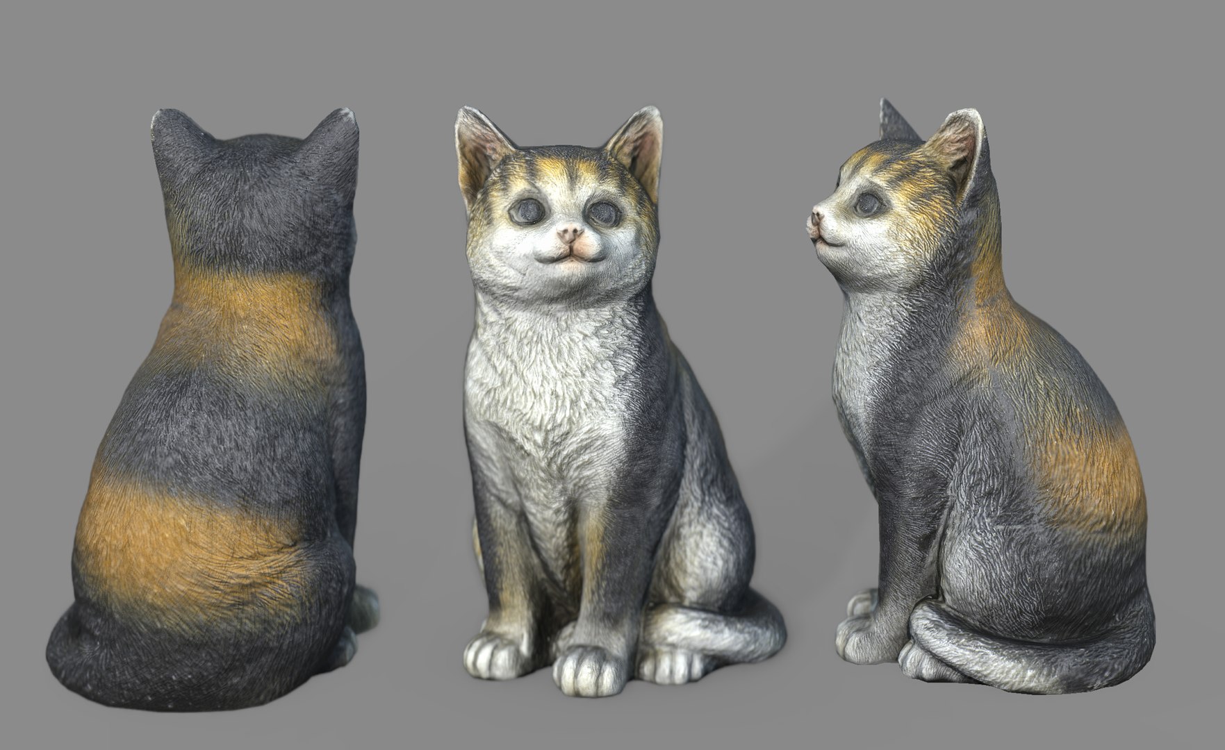 Cat Statue 3D - TurboSquid 2132522