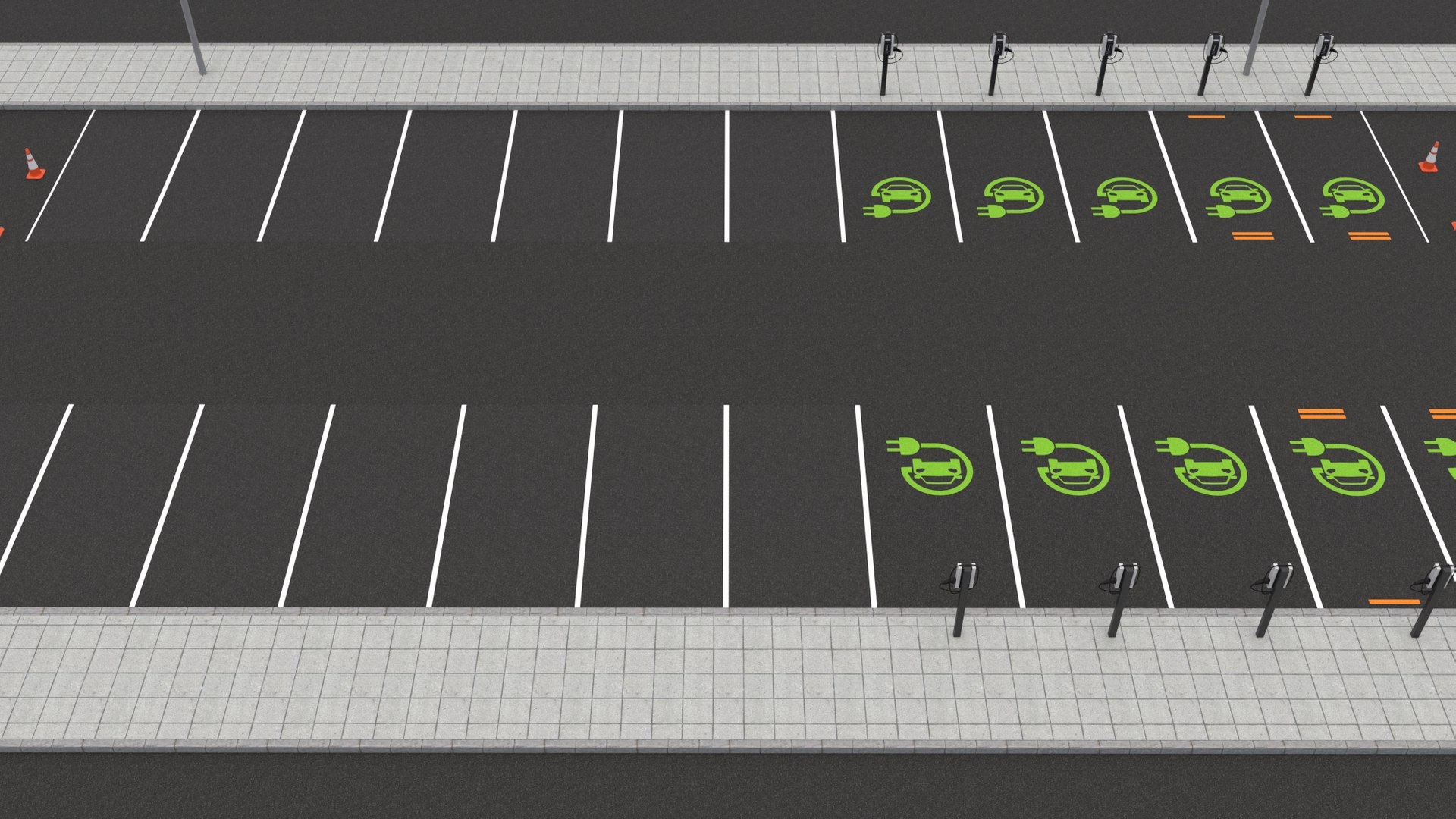 Parking Area 3D Model - TurboSquid 2116686