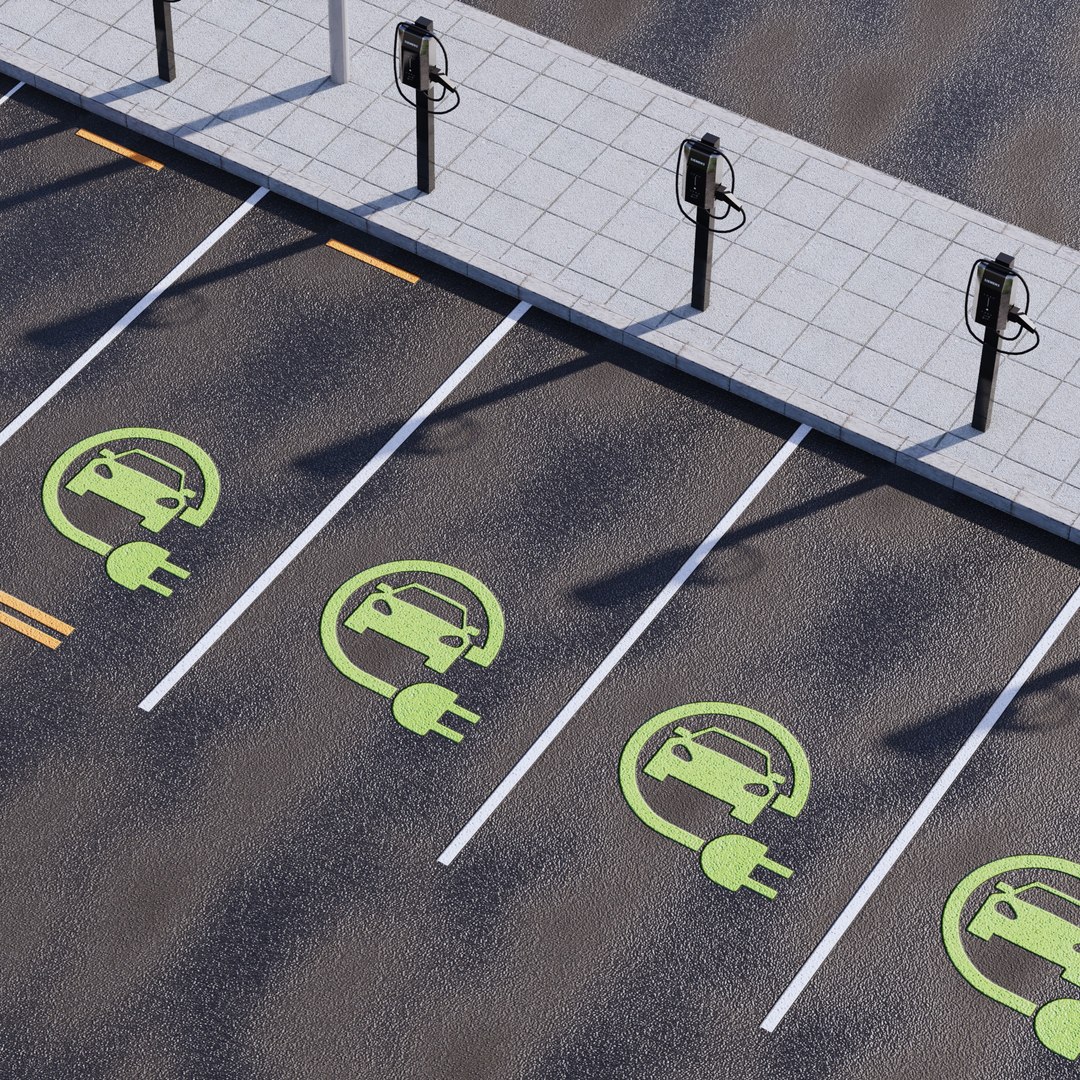 Parking Area 3D Model - TurboSquid 2116686