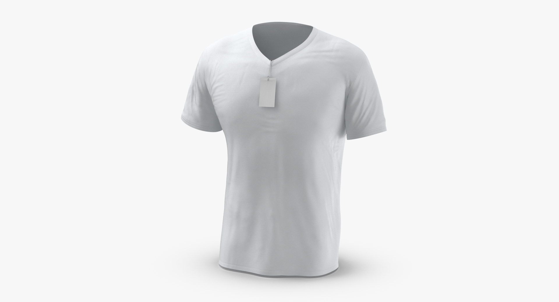 Male V Neck Worn Model - TurboSquid 1194570