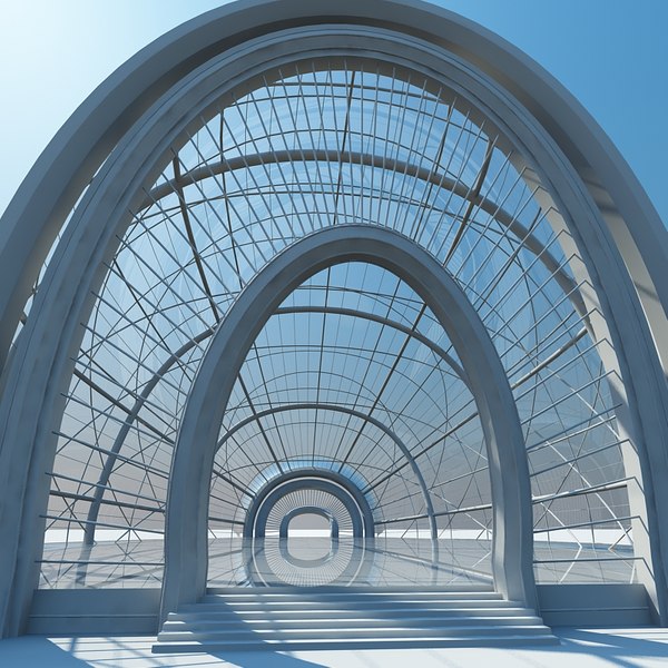 architectural structure 3ds