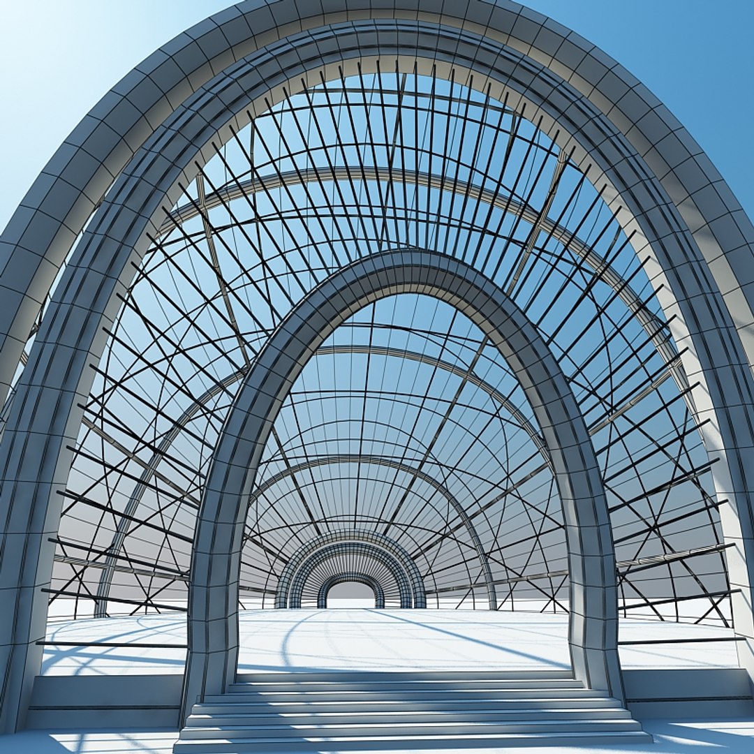 Architectural Structure 3ds