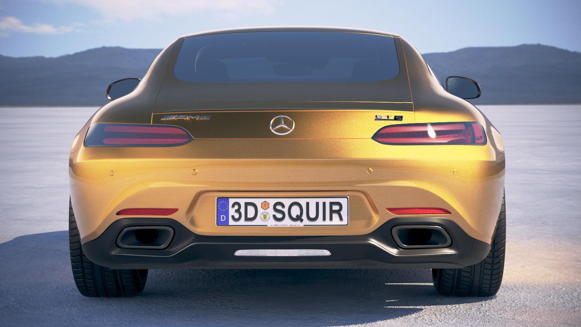 Mercedes Amg Gt 3d Max