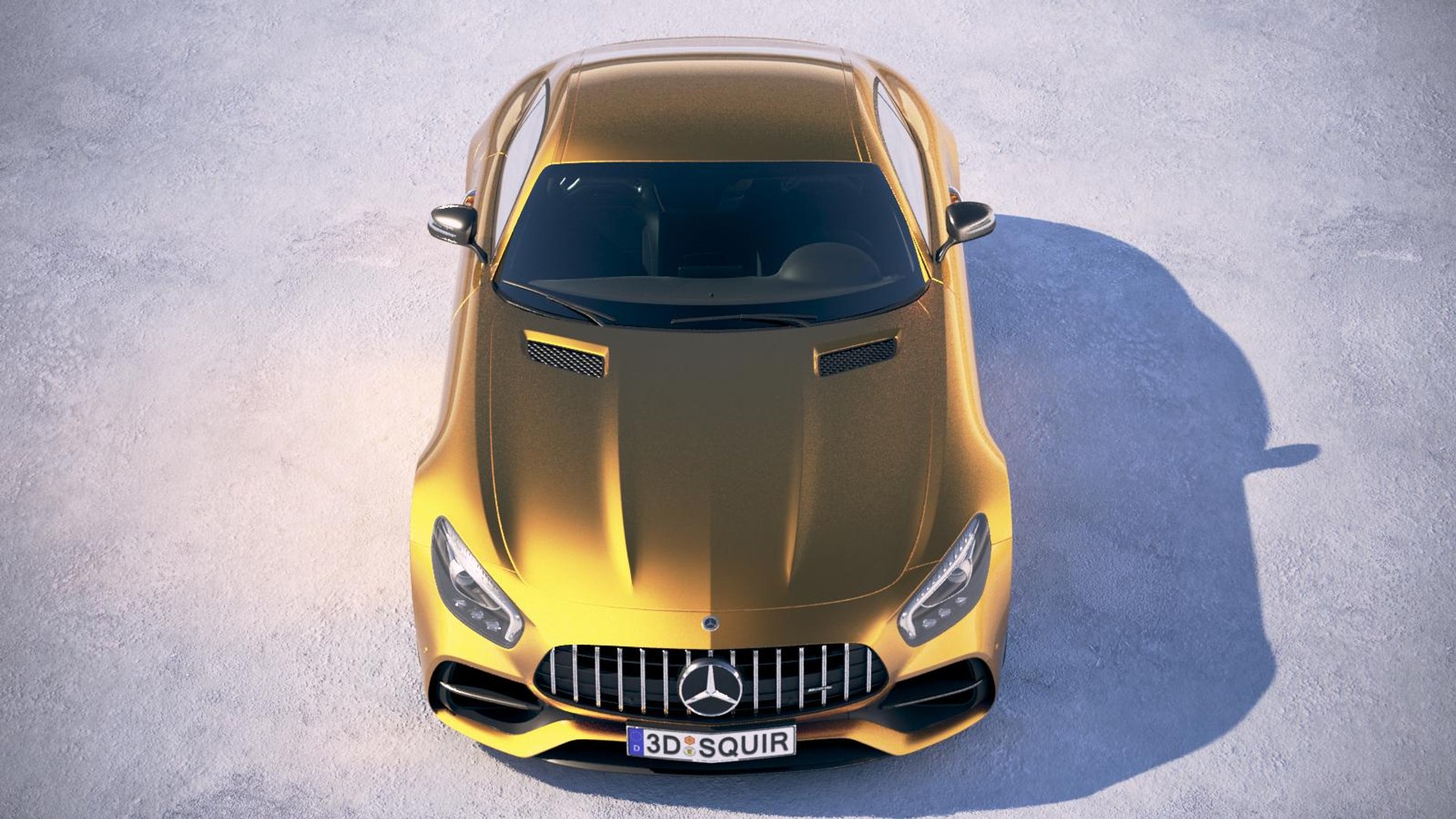 Mercedes Amg Gt 3d Max