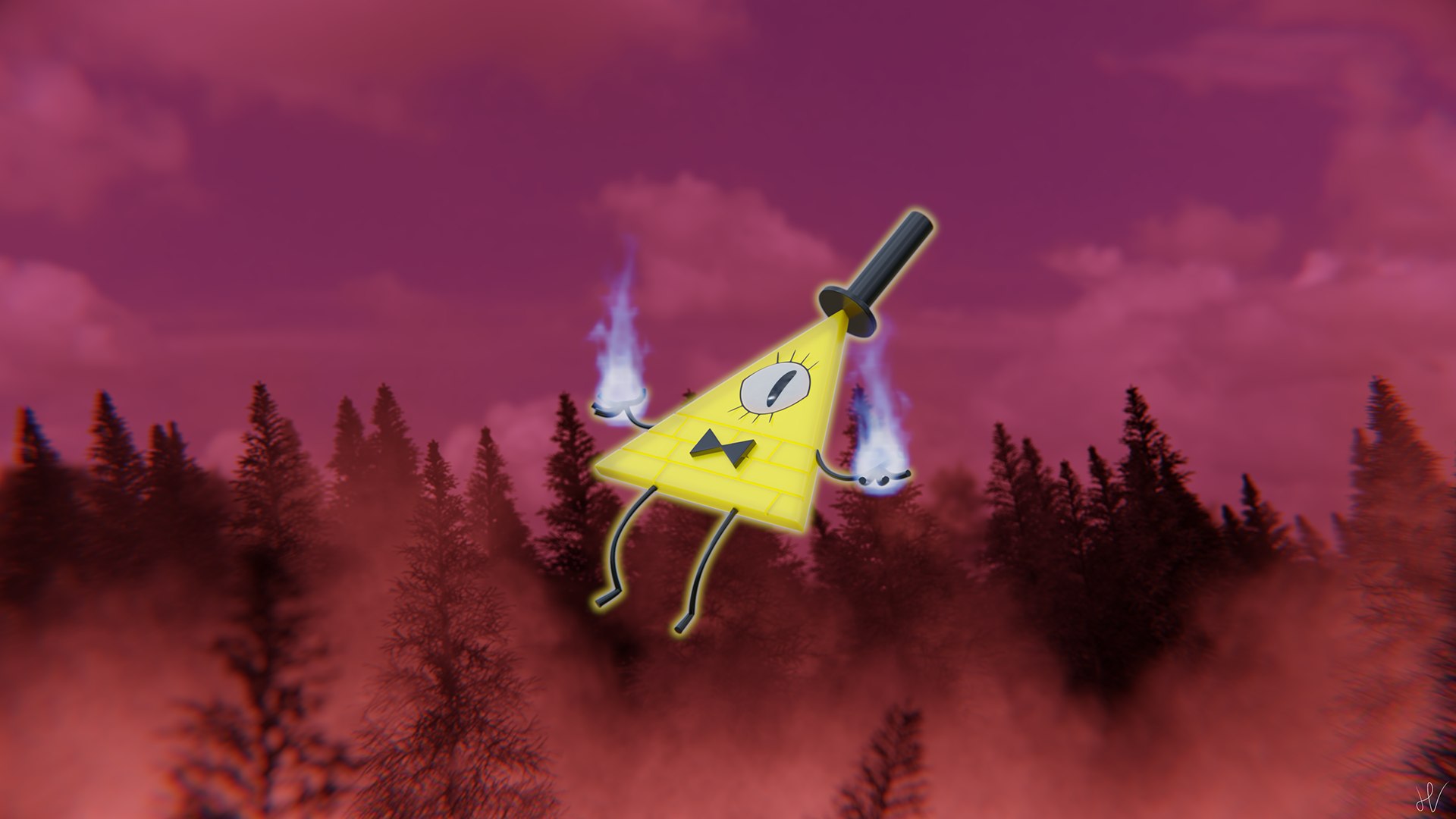 3D Bill Cipher - TurboSquid 1838460
