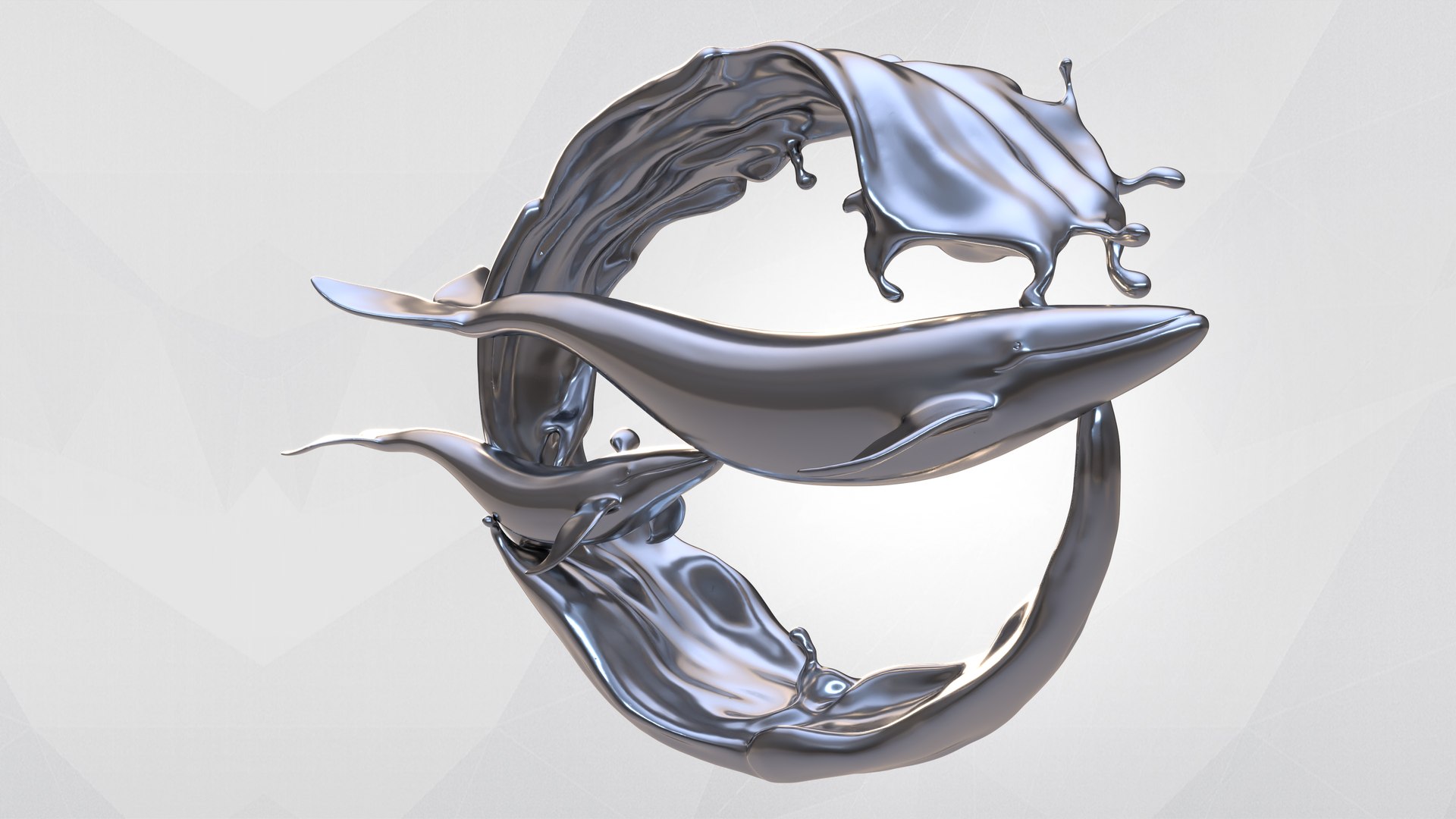 Whale Sculpture 3D Model - TurboSquid 2121588