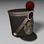 french grenadier shako 3d model
