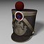 french grenadier shako 3d model