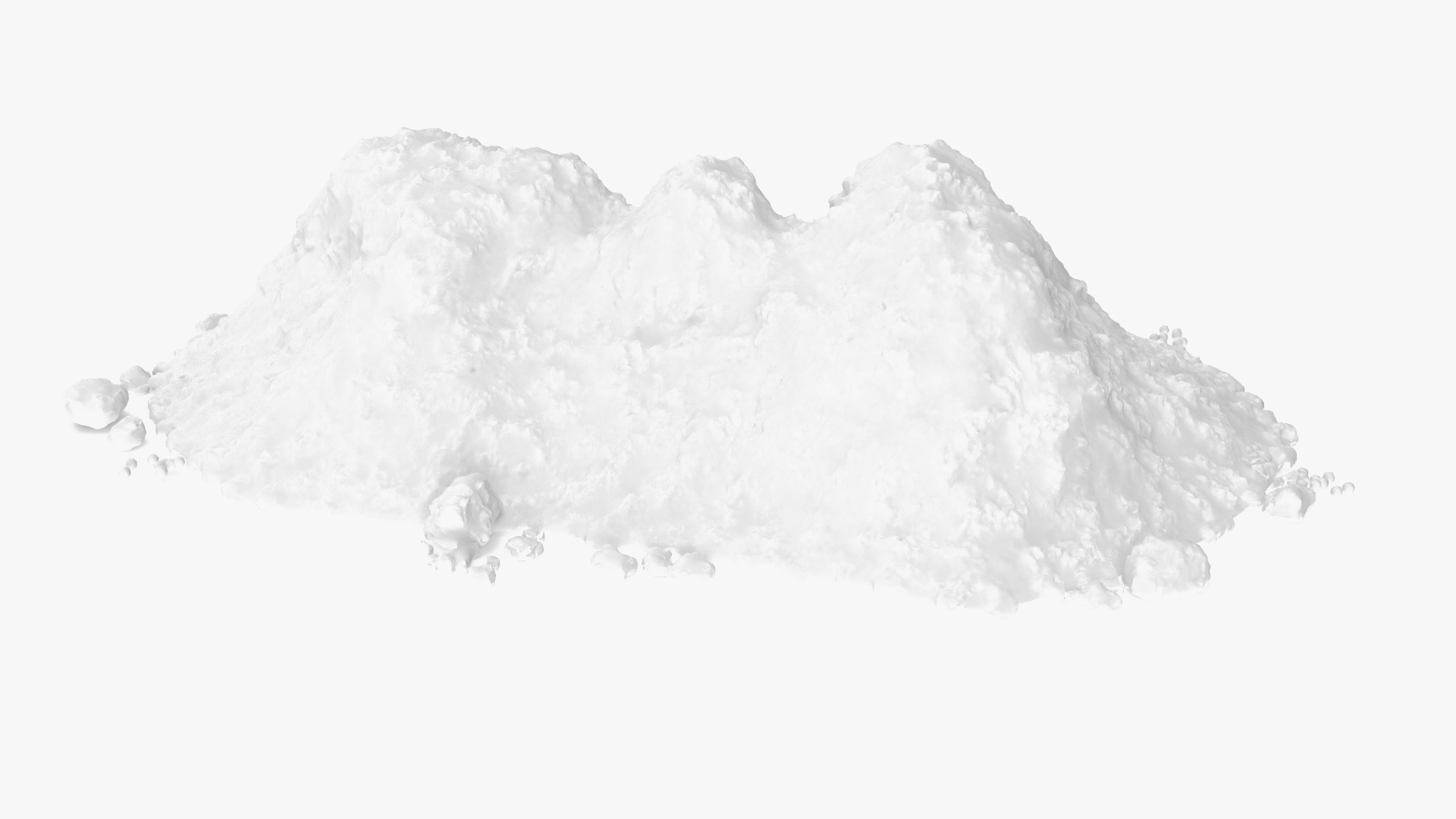 Pile Of Snow 3D - TurboSquid 2117689