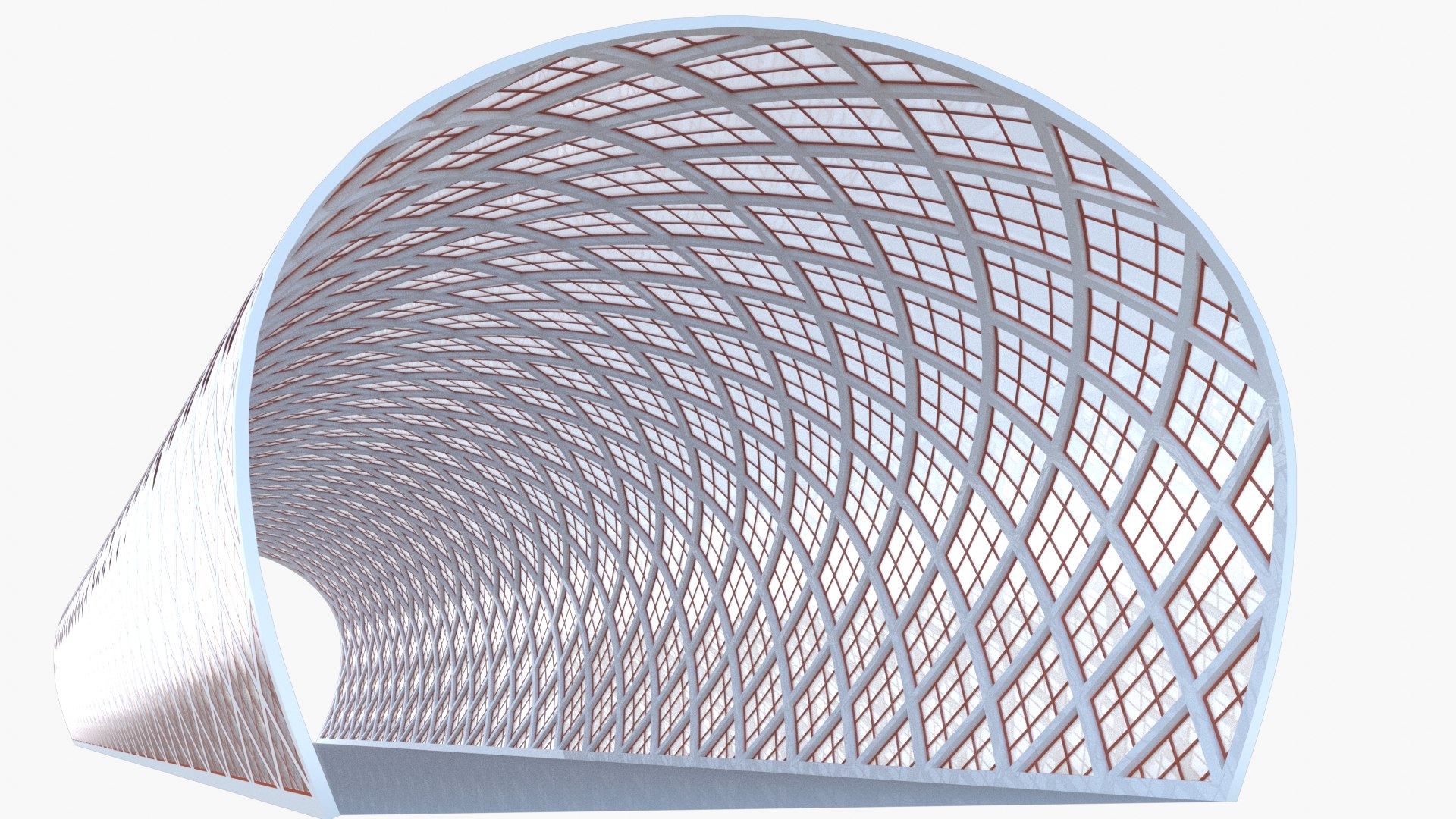 Modern building roofing 3D model - TurboSquid 1784643