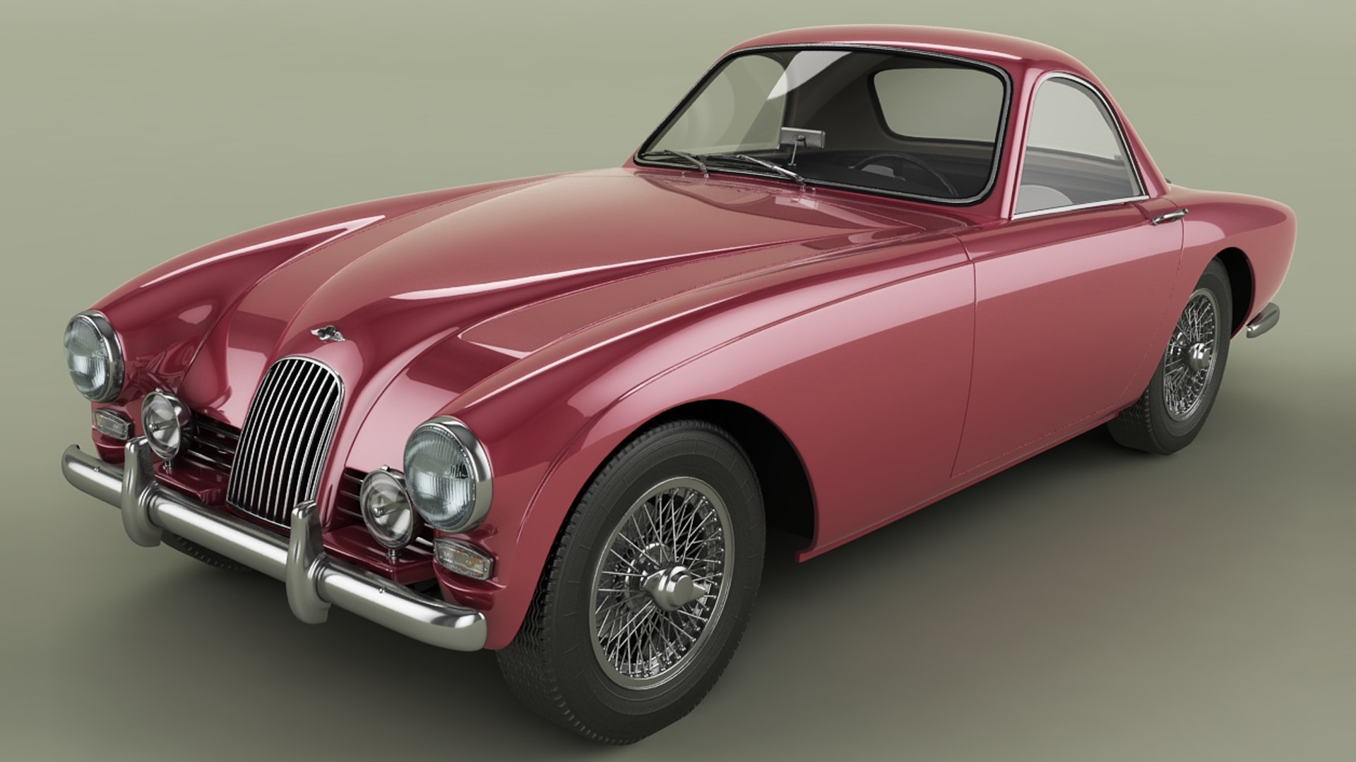 3D Morgan Plus 4 Plus Coupe - TurboSquid 2057968