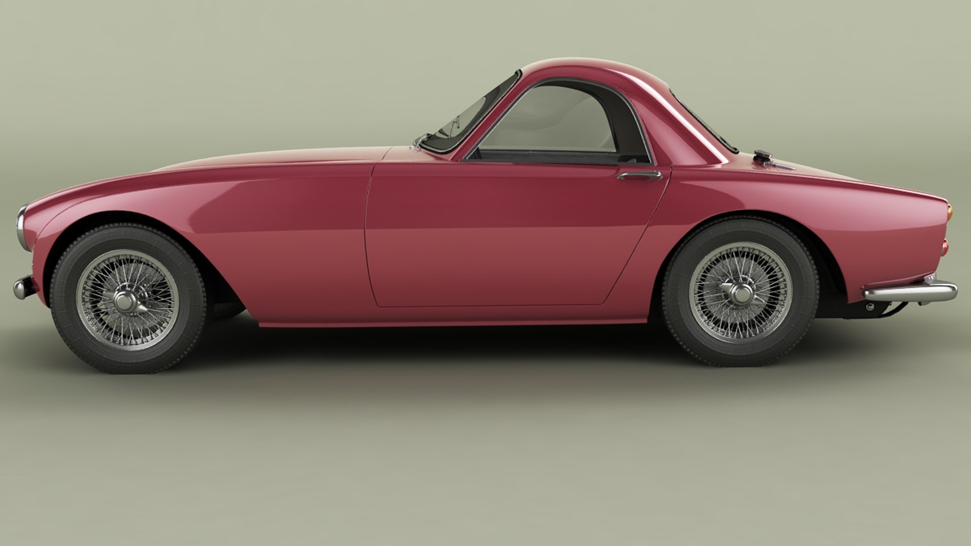 3D Morgan Plus 4 Plus Coupe - TurboSquid 2057968