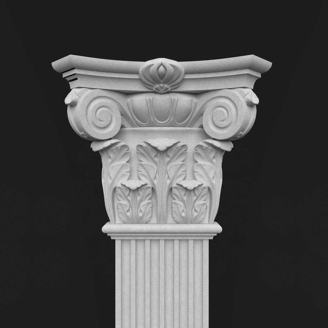 Column Decorative 24 Model - TurboSquid 2400653