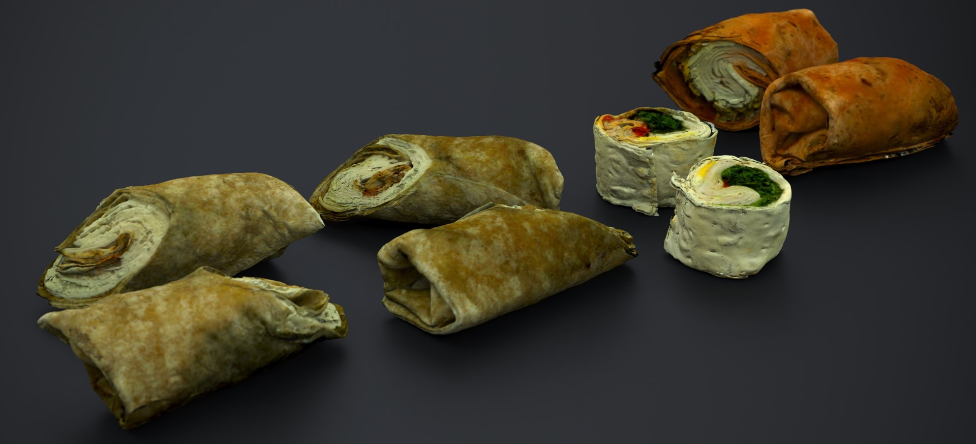 TORTILLA WARP SANDWICHES 2023 3D Model - TurboSquid 2175723
