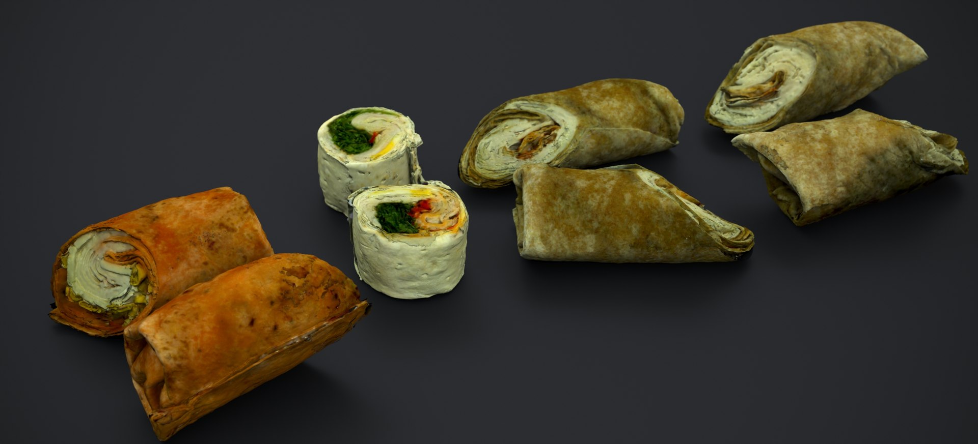 TORTILLA WARP SANDWICHES 2023 3D Model - TurboSquid 2175723
