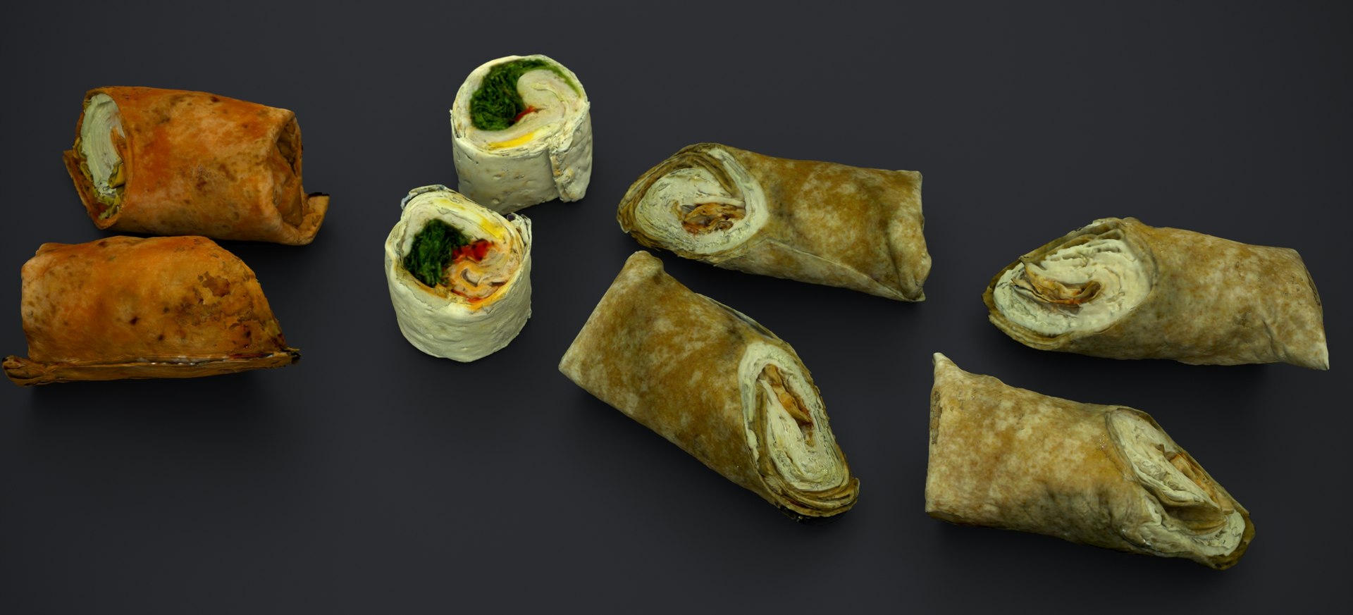 TORTILLA WARP SANDWICHES 2023 3D Model - TurboSquid 2175723