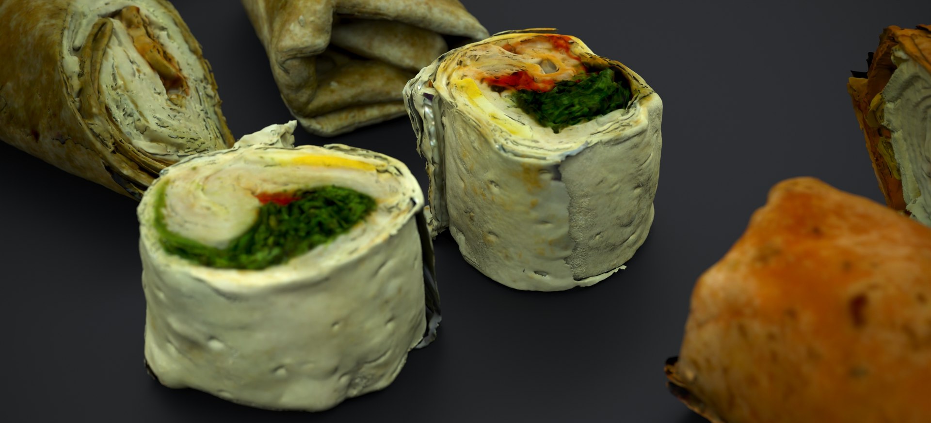 TORTILLA WARP SANDWICHES 2023 3D Model - TurboSquid 2175723