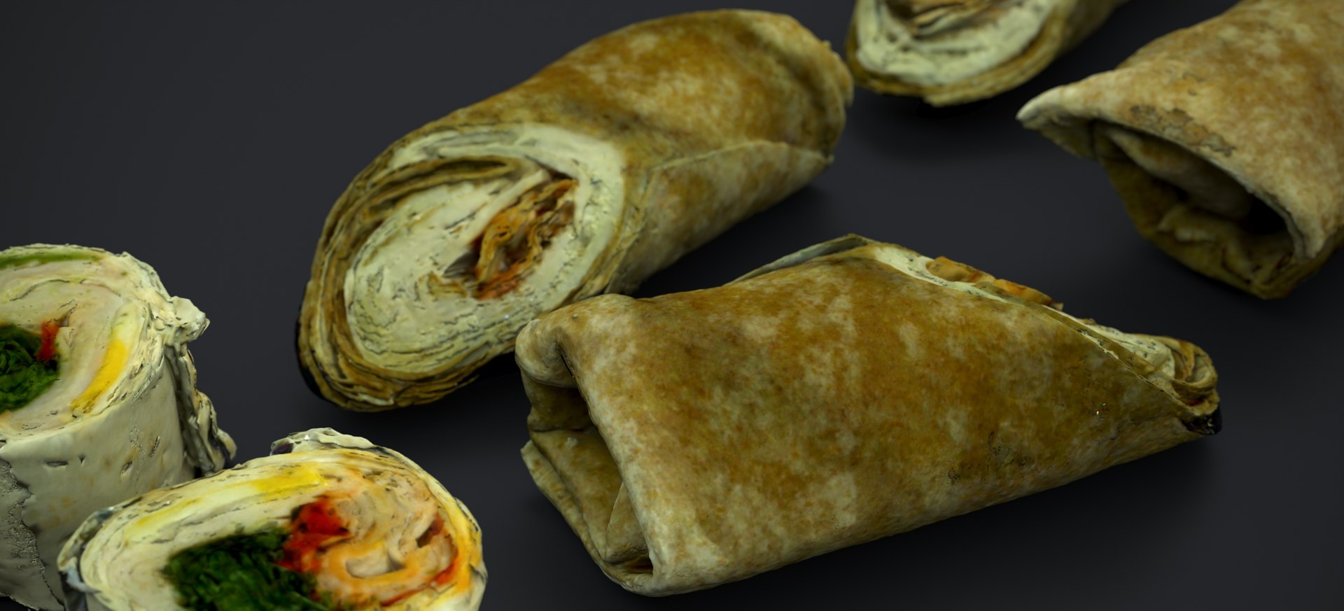 TORTILLA WARP SANDWICHES 2023 3D Model - TurboSquid 2175723