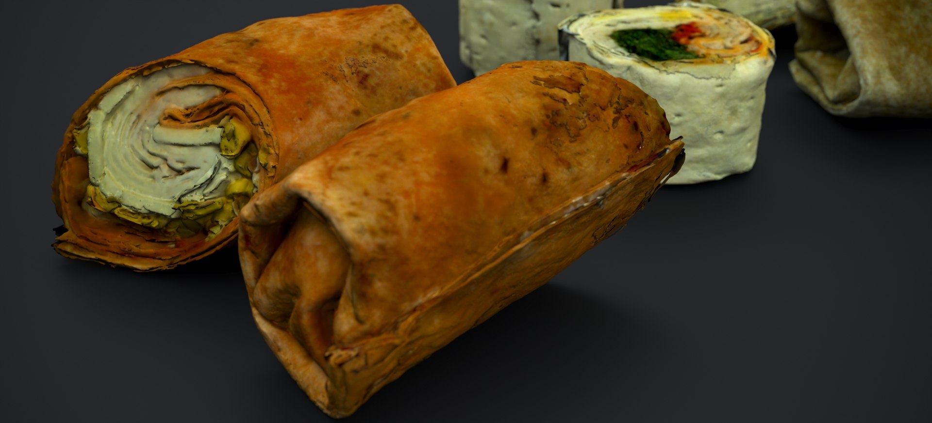 TORTILLA WARP SANDWICHES 2023 3D Model - TurboSquid 2175723
