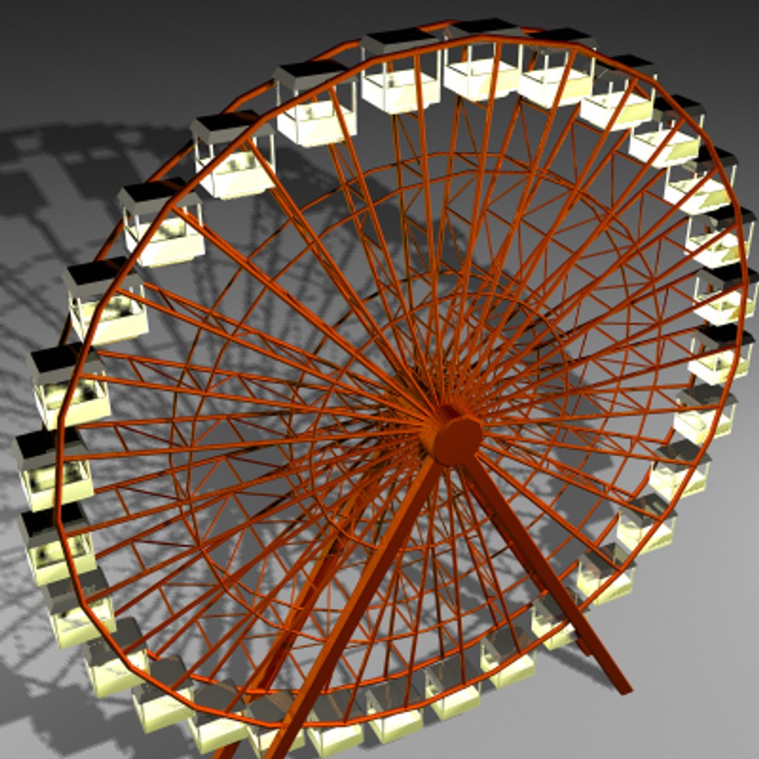 3d ferris wheel model