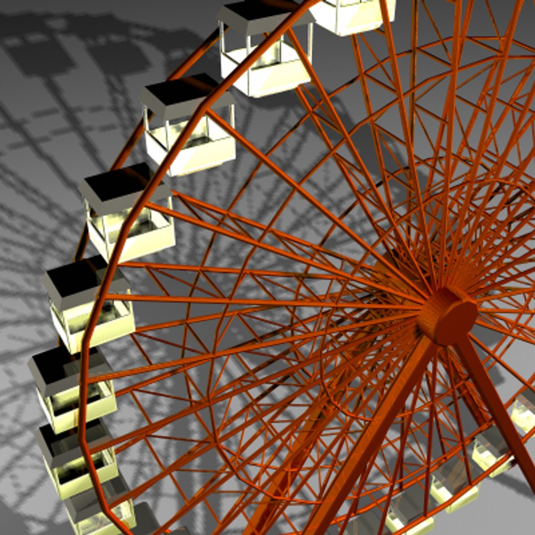 3d Ferris Wheel Model