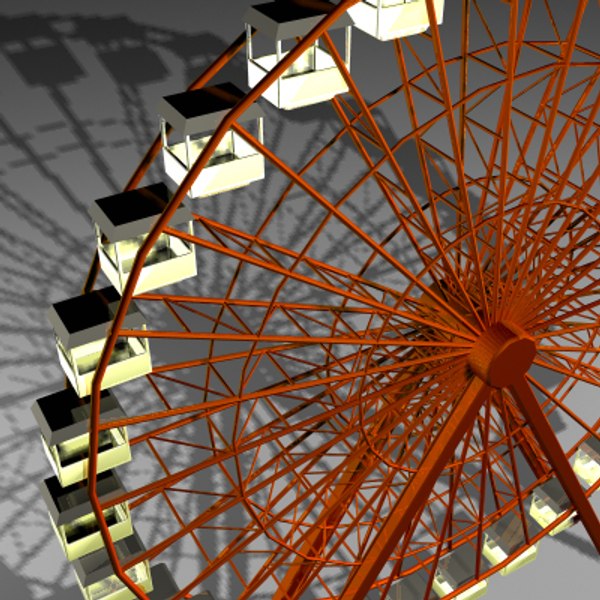 3d ferris wheel model