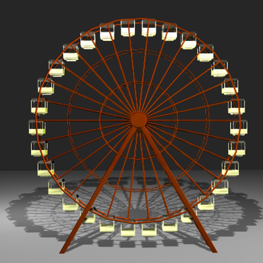 3d ferris wheel model