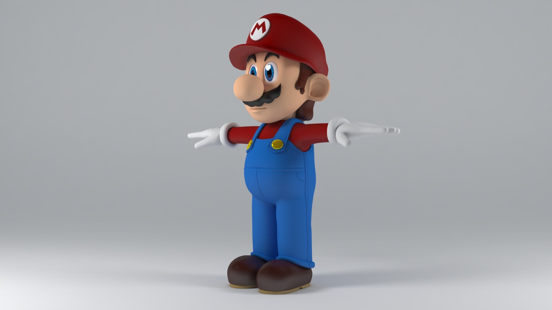 Super mario character 3D model - TurboSquid 1446604