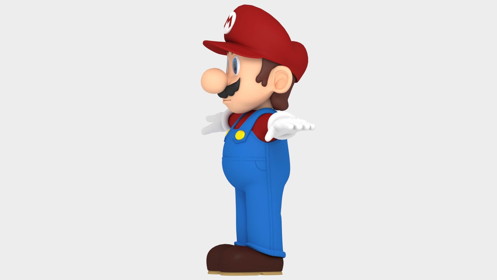 Super mario character 3D model - TurboSquid 1446604