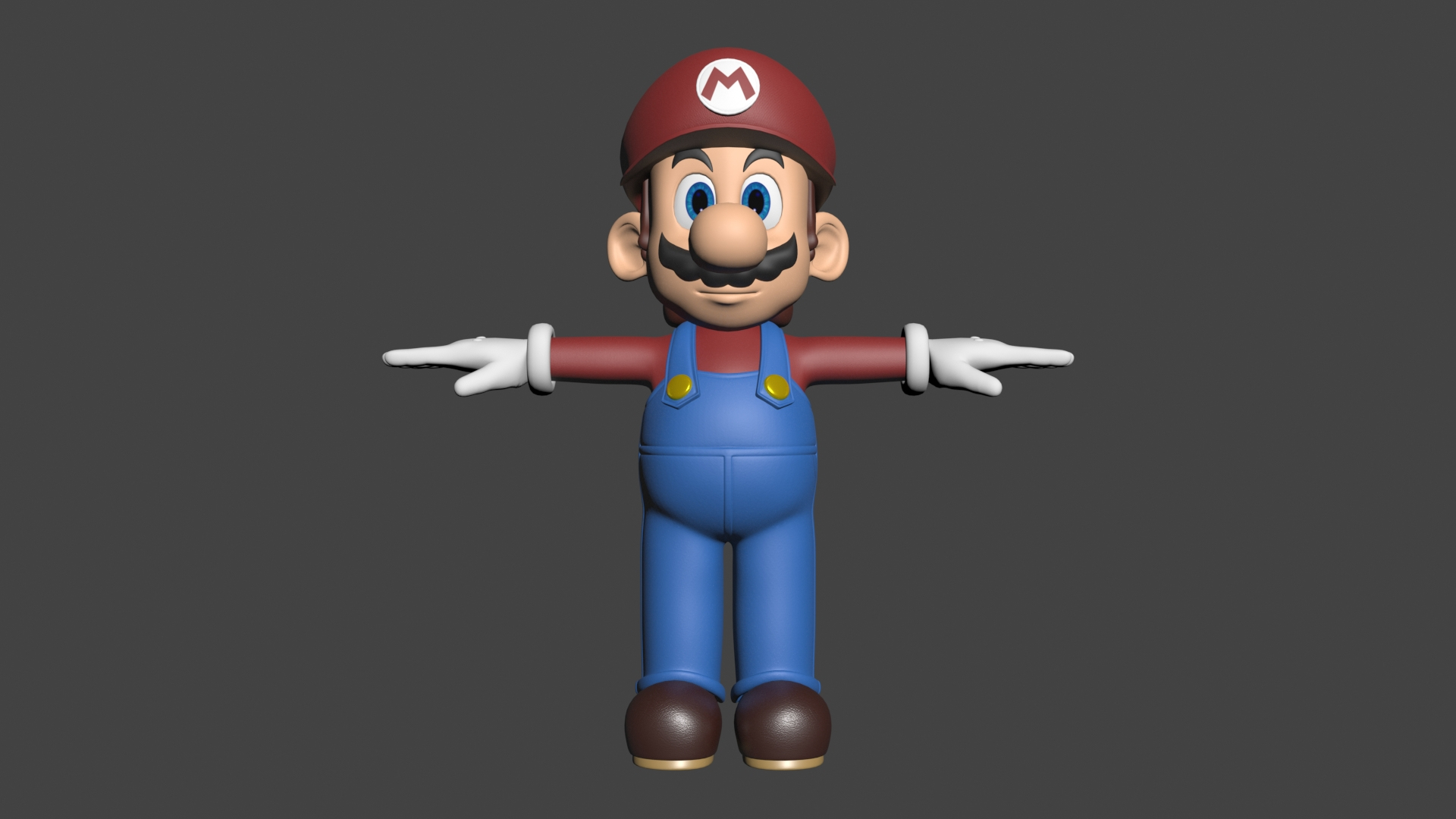 Super mario character 3D model - TurboSquid 1446604
