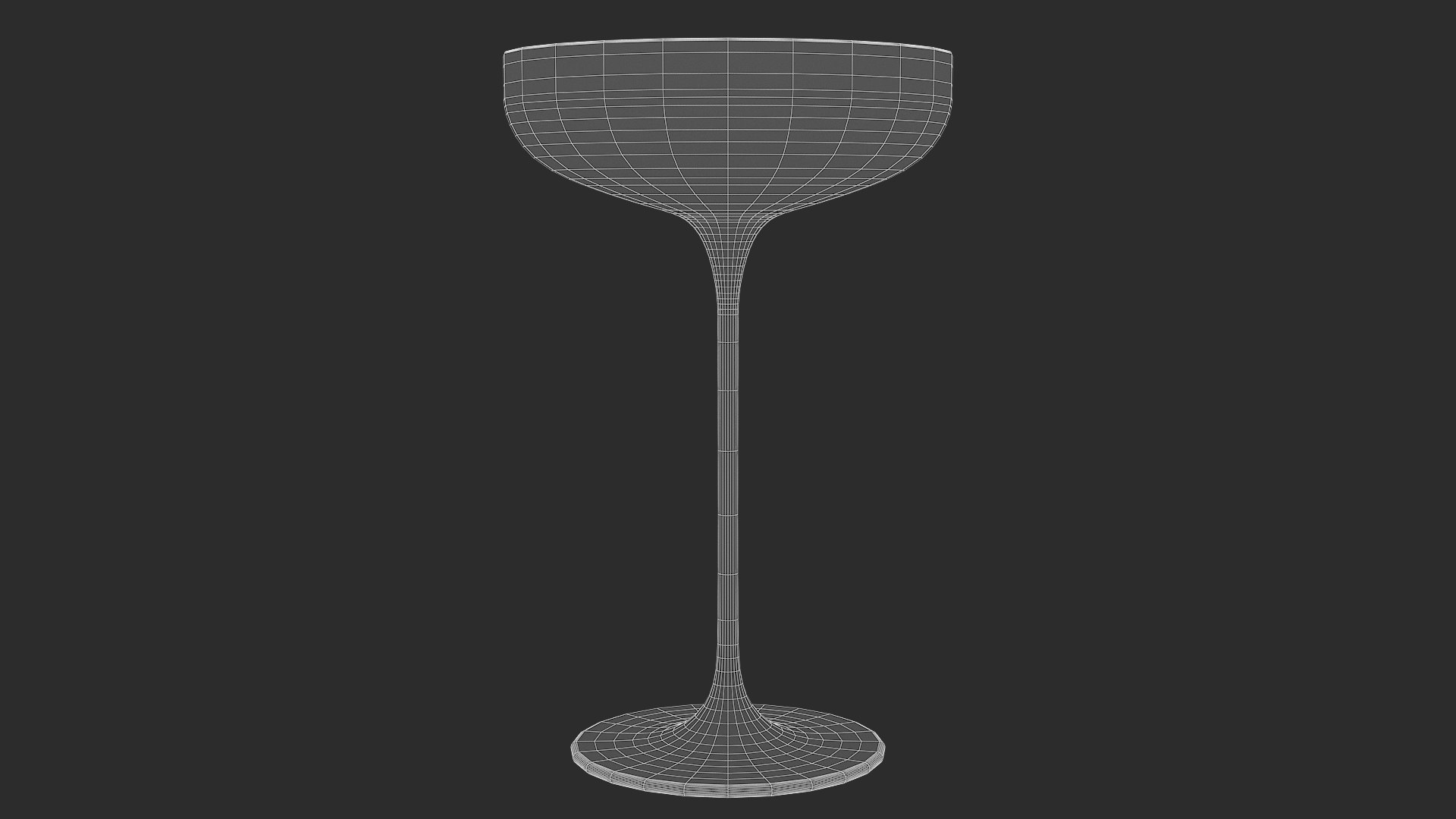 Champagne Glass Collection Model - TurboSquid 1825558
