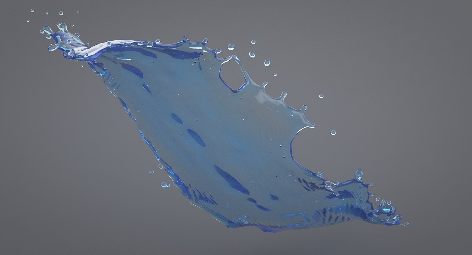 Abstract Splash 3D Model - TurboSquid 1385883