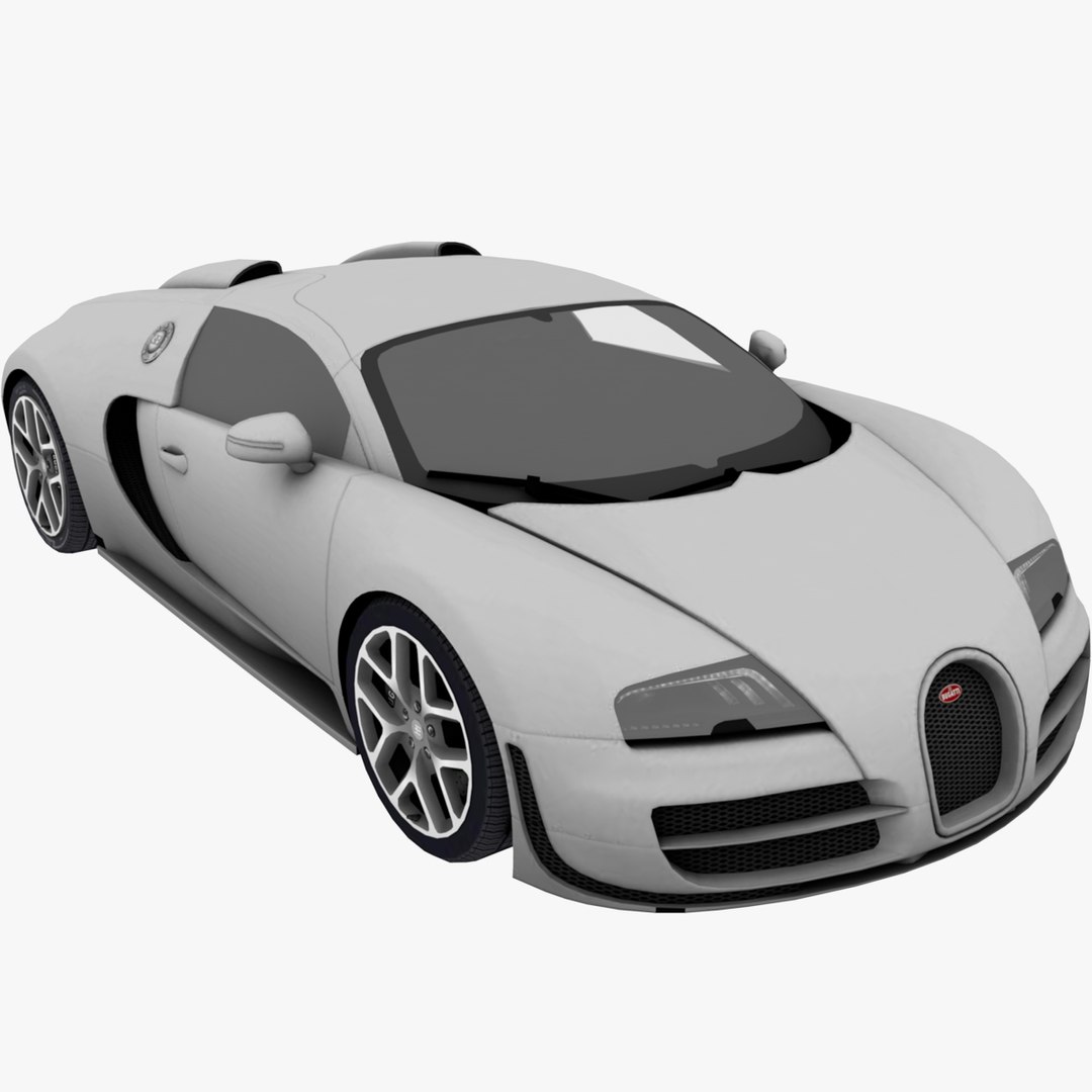 3D Model Bugatti Veyron - TurboSquid 1866757