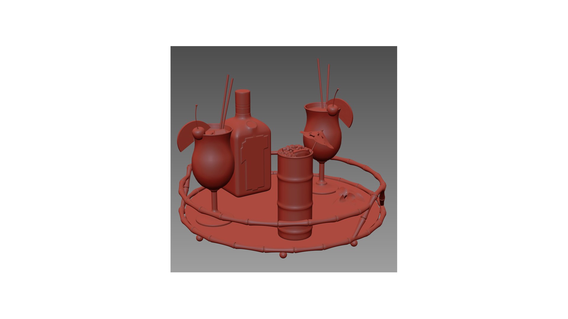 3D model Cocktails Set - TurboSquid 1920725