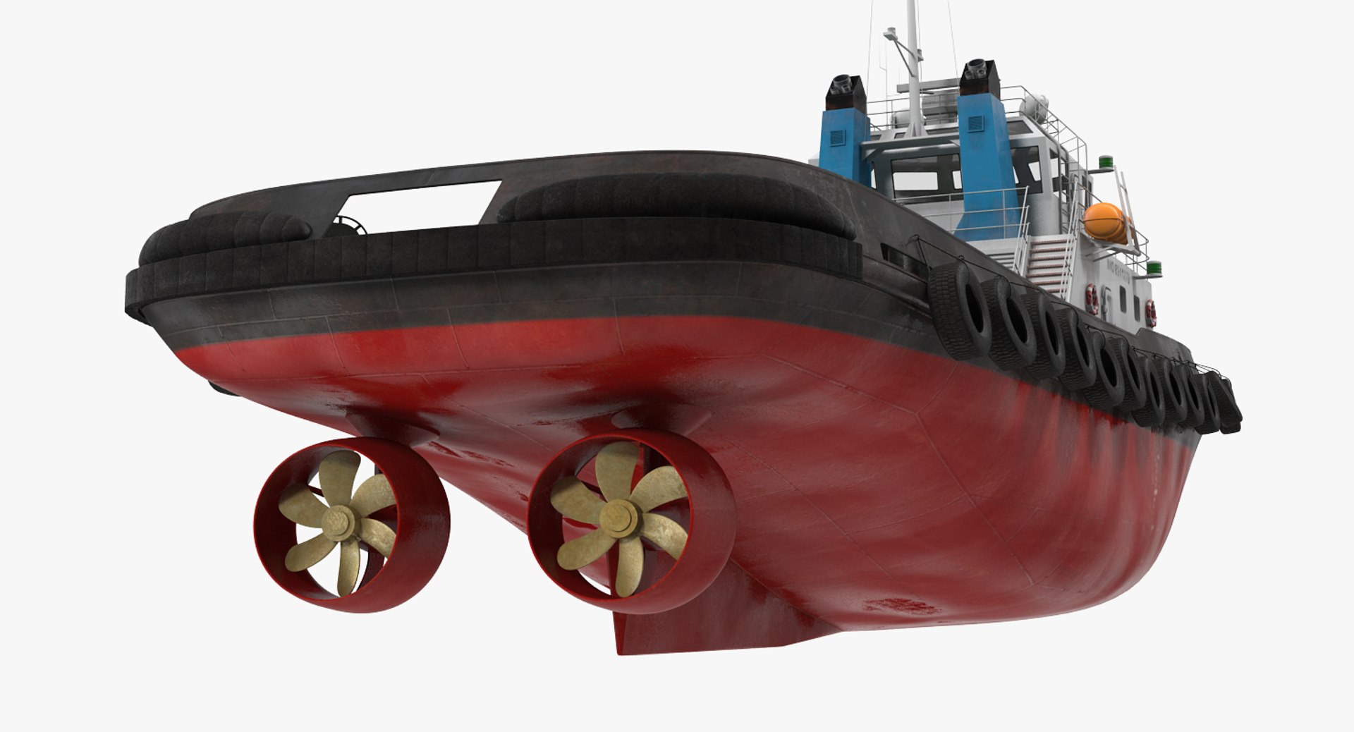 deep sea tug 3d model