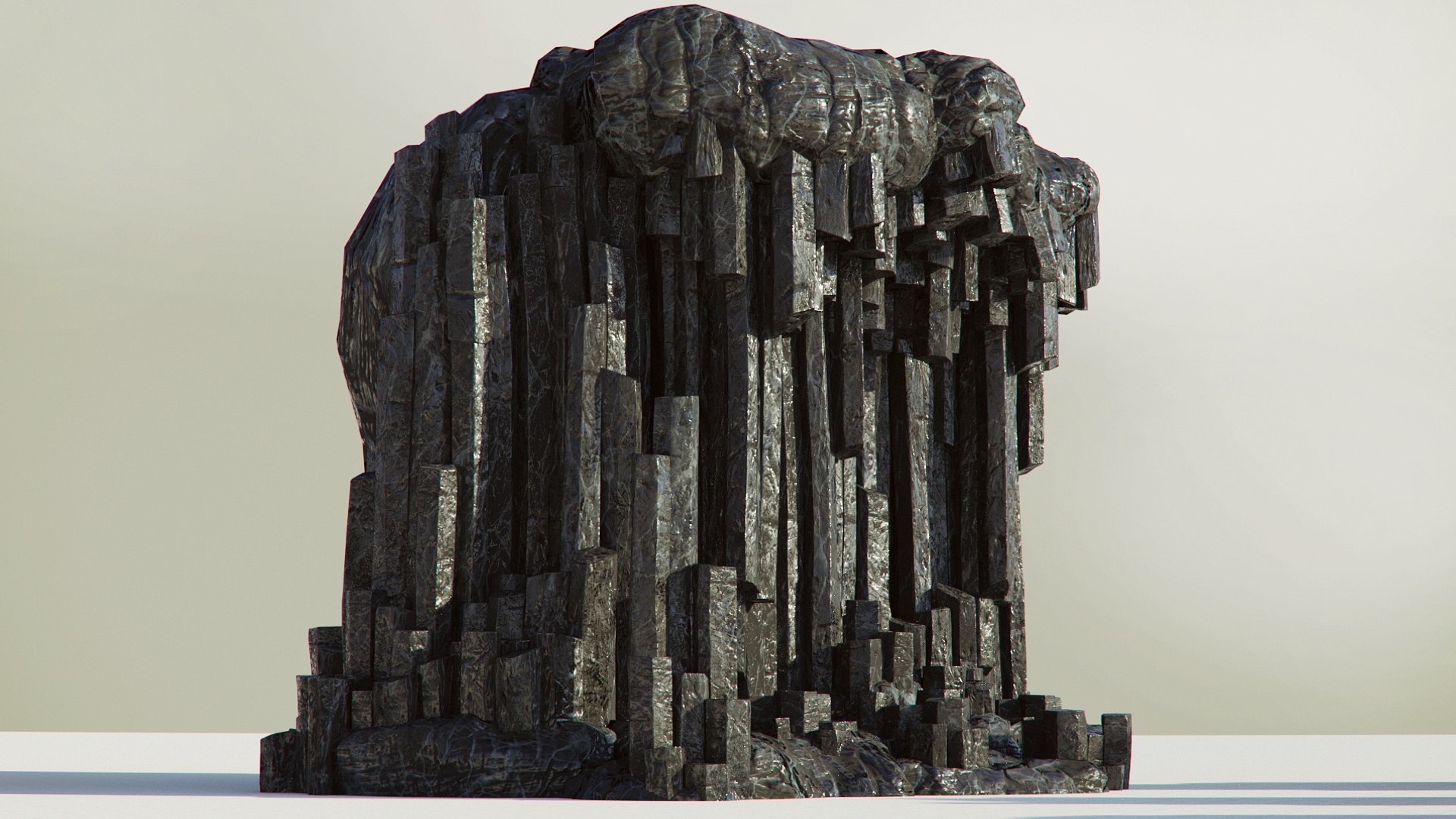 Basalt Columns Rocks Kit 3D Model - TurboSquid 1233488