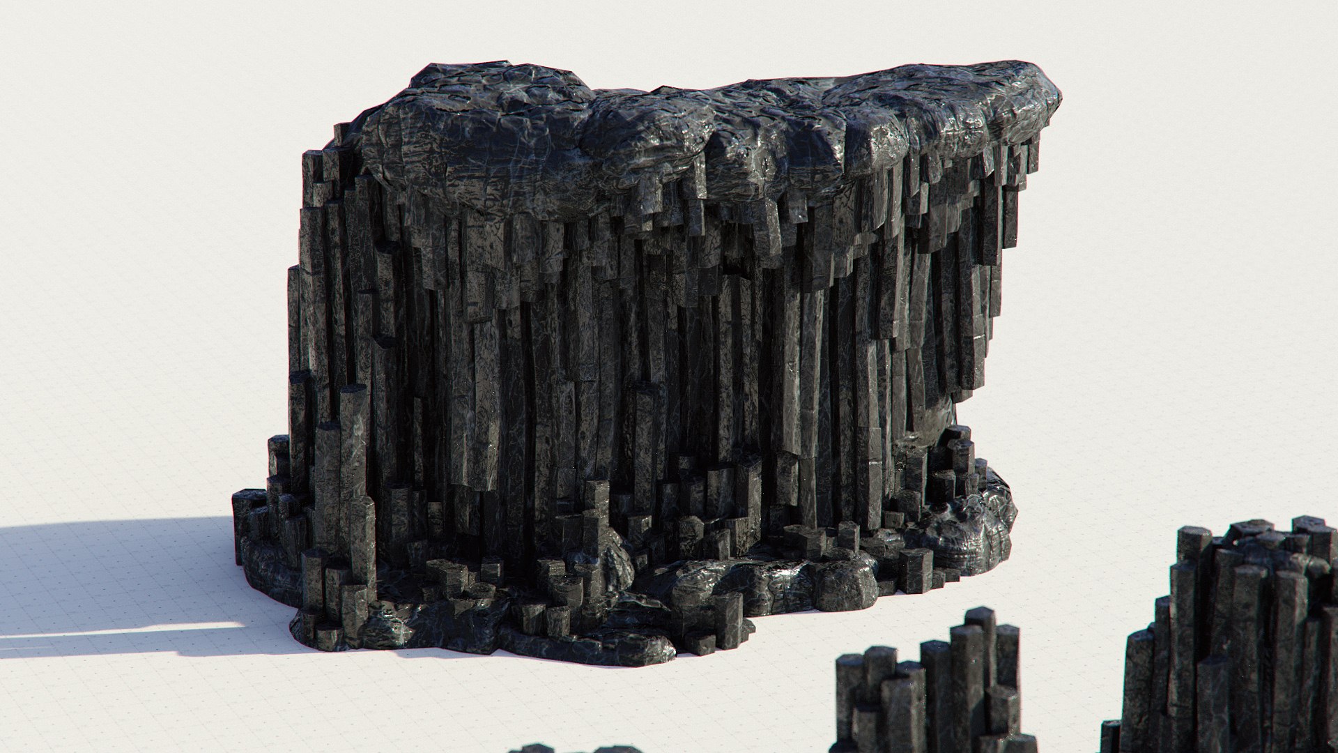 Basalt Columns Rocks Kit 3D Model - TurboSquid 1233488