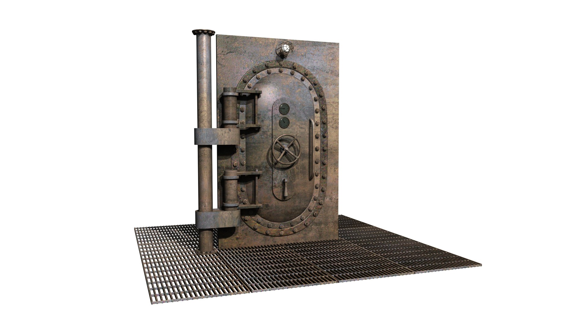 Metal Door 3D Model - TurboSquid 1365082