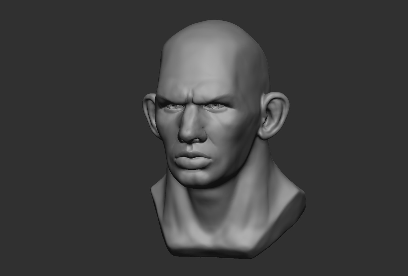 3D Male Head Base Mesh Model - TurboSquid 1835807