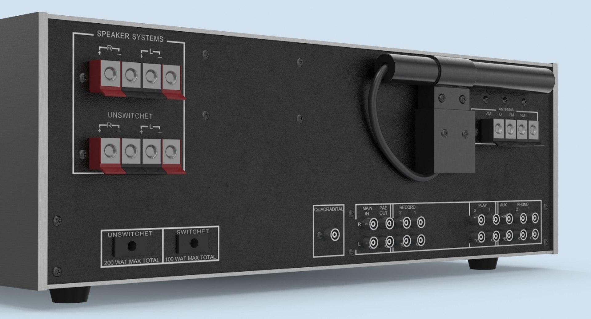 3d Model Stereo-receiver