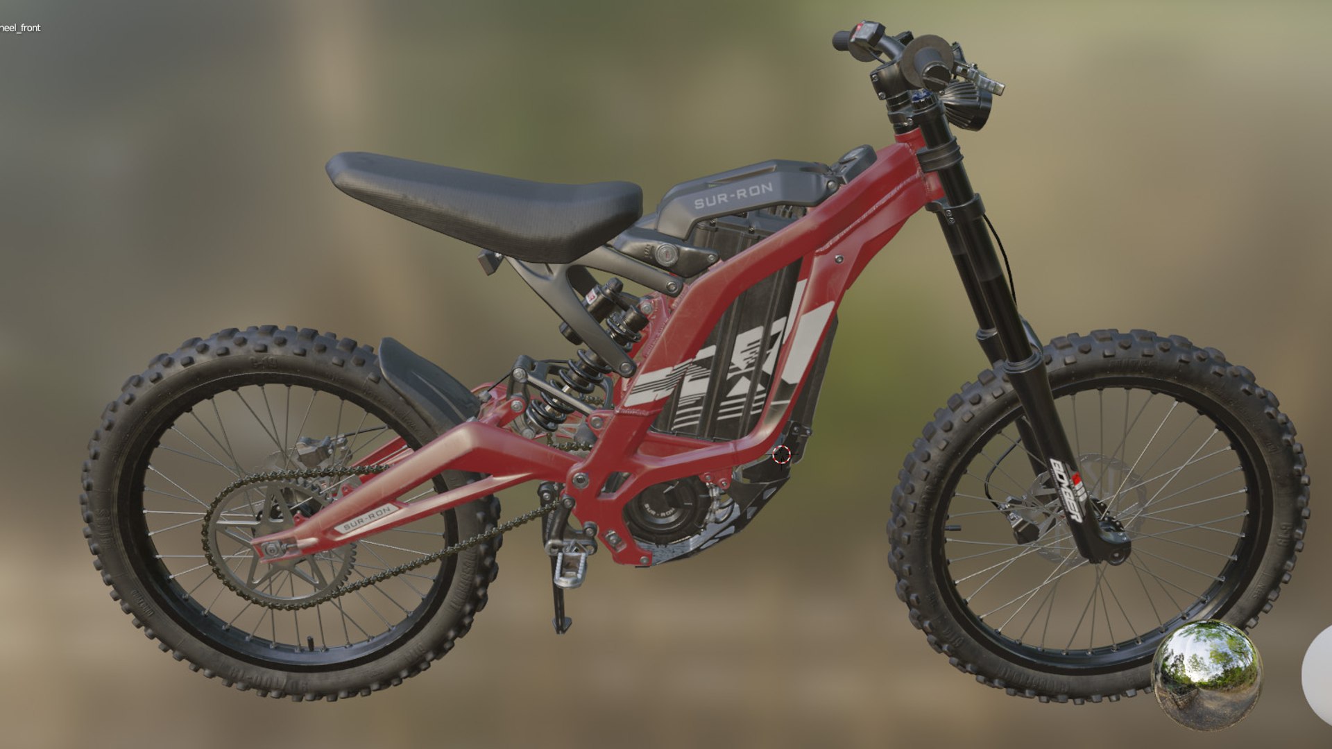 Electric Bike Surron X Model - TurboSquid 1909847