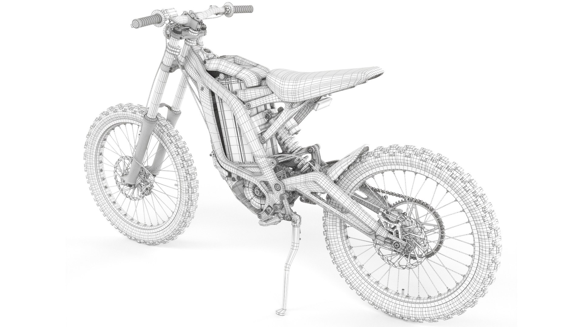 Electric Bike Surron X Model - TurboSquid 1909847