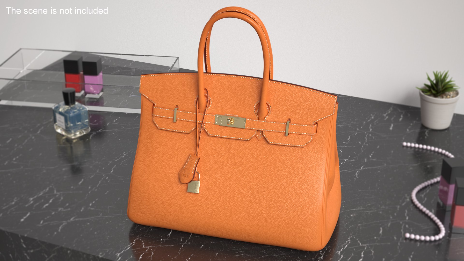 3D Woman Fashionable Bag Model - TurboSquid 2101352