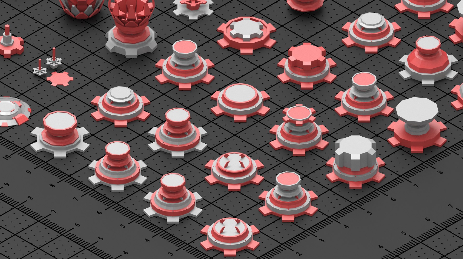 3D Mega Mechanical Kitbash-vol3 Model - TurboSquid 2341405